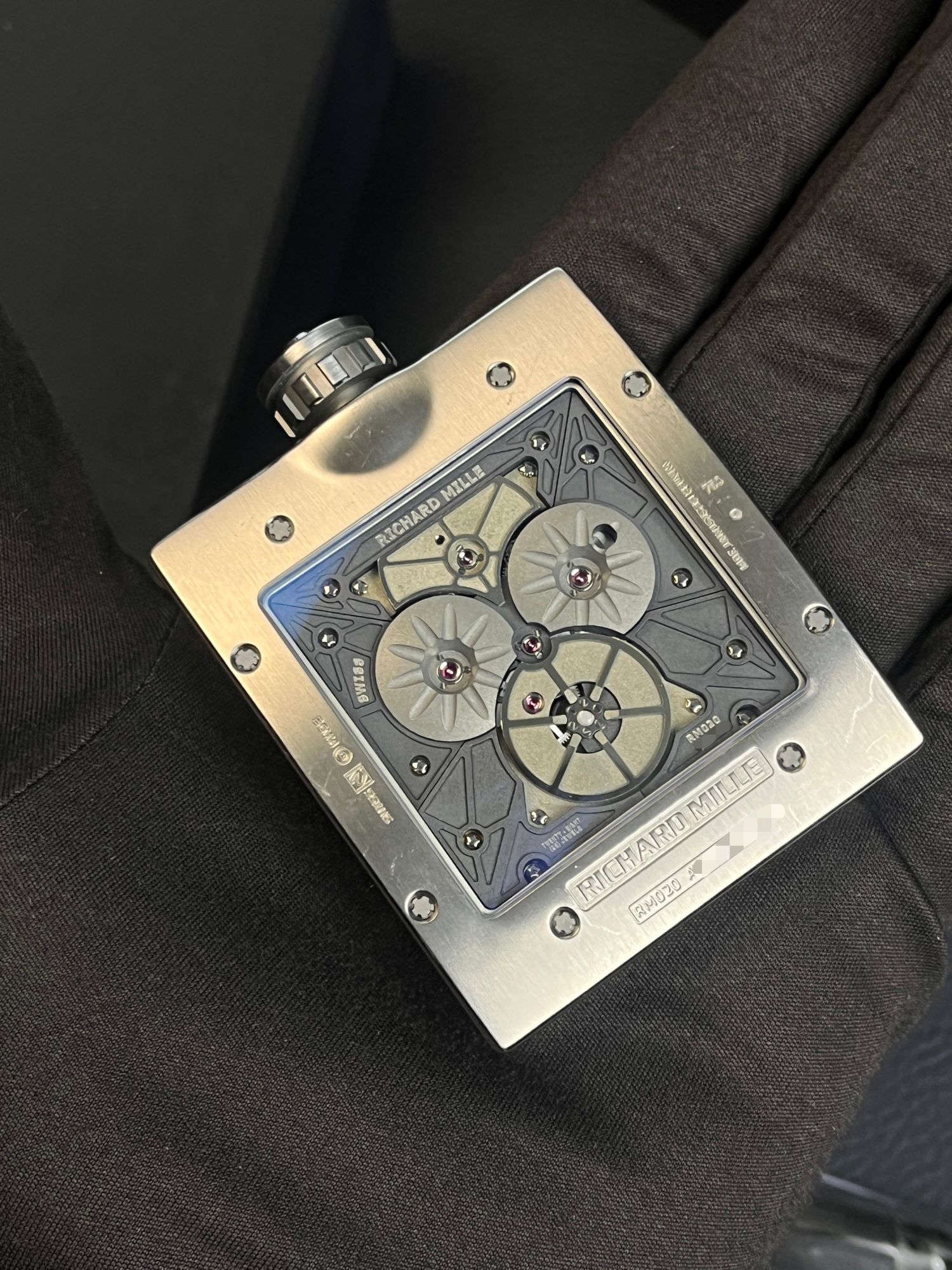 Ineichen Auctioneers - RM 020 Manual Winding Tourbillon Pocket Watch
